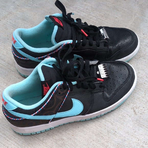 Nike | Shoes | Nike Dunk Low Retro Se Barber Shop Mens Size 65 | Poshmark